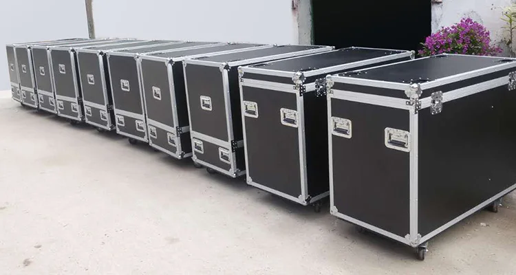 Heavy Duty Large Space Aluminum Flight Case Led Display Case With ...