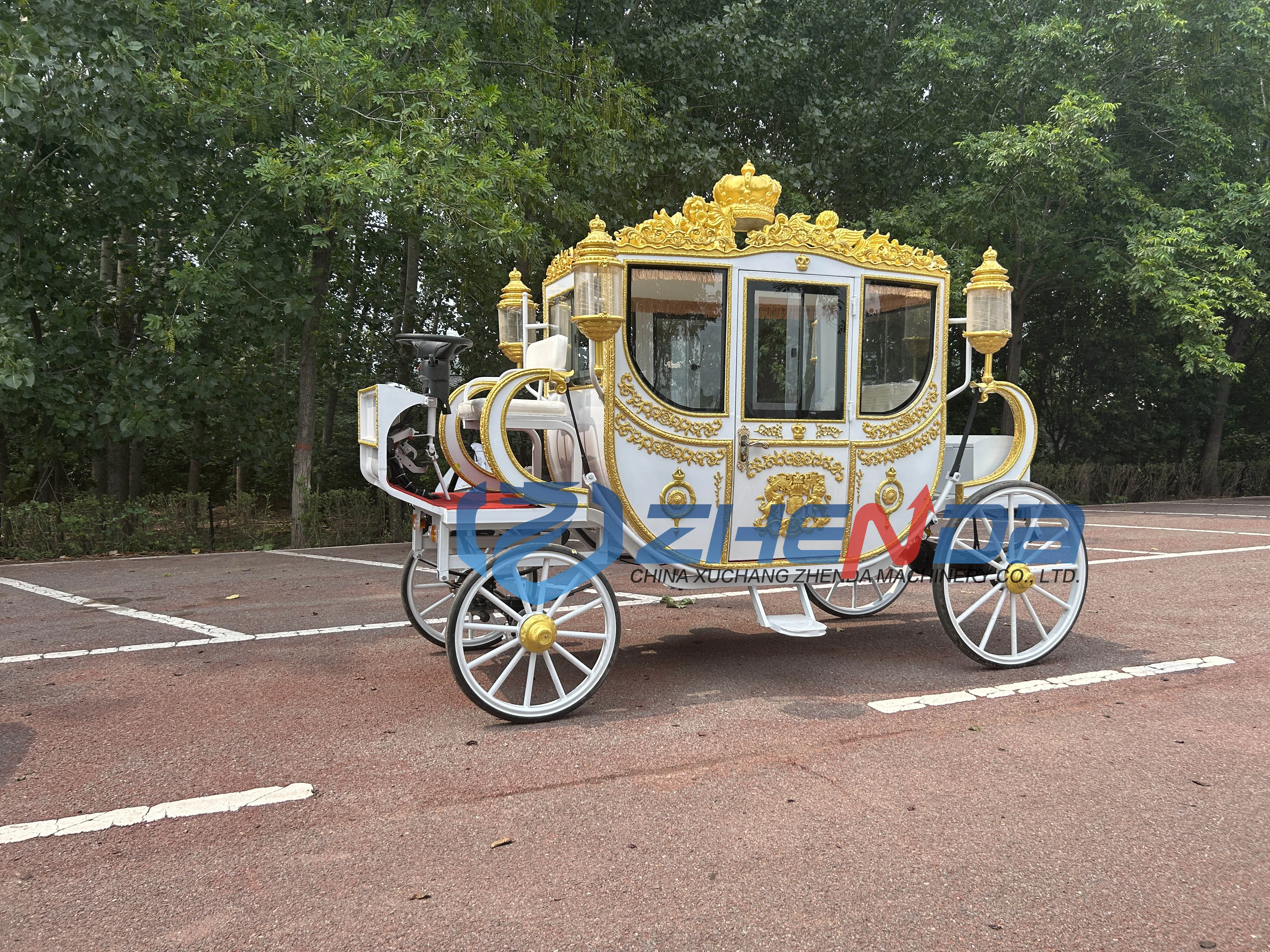 Luxury High Quality Customized Electric Wedding Carriage