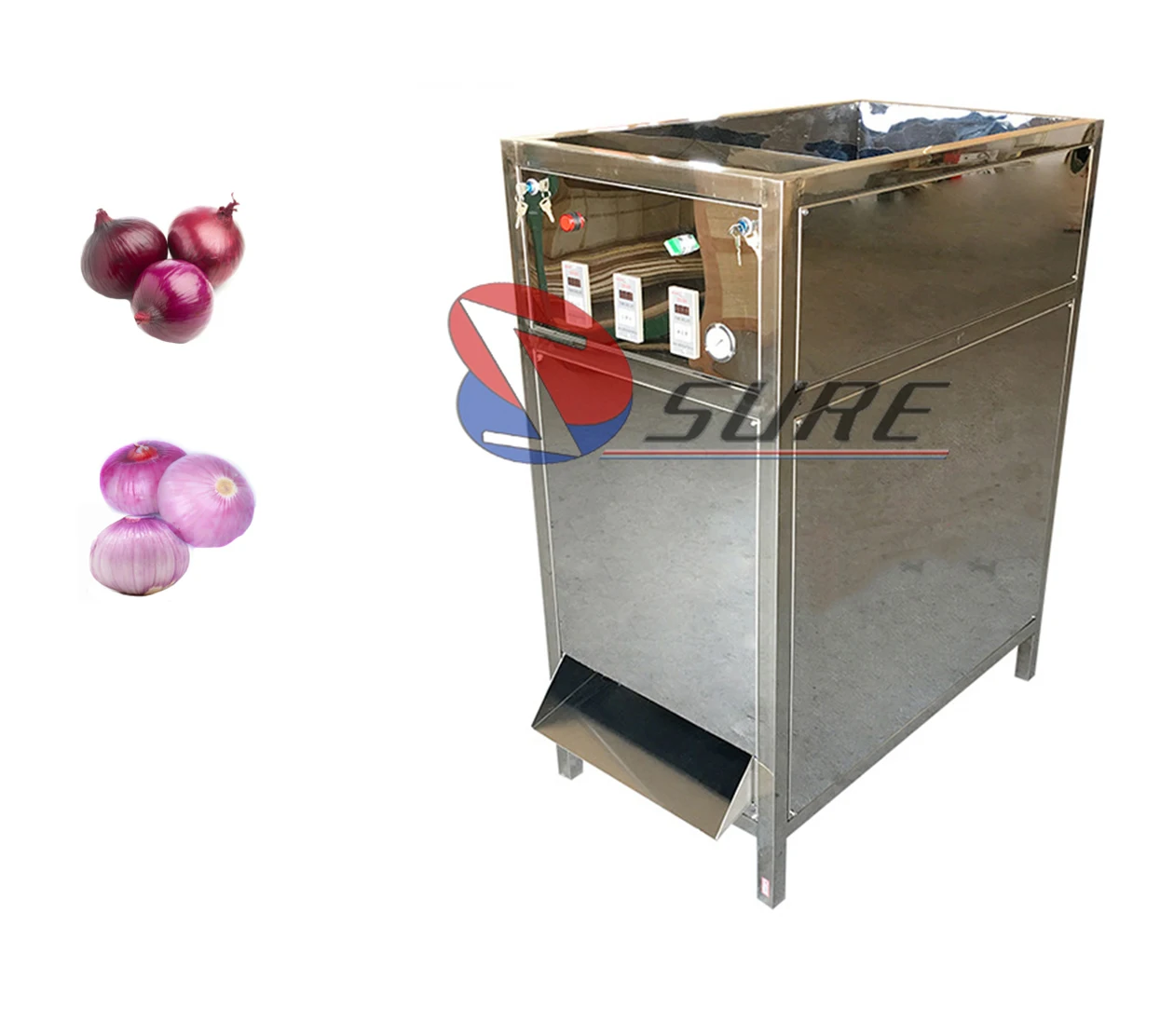 Factory Wholesale Garlic Dry Peeling Machine Onion Air Peeling Machine ...