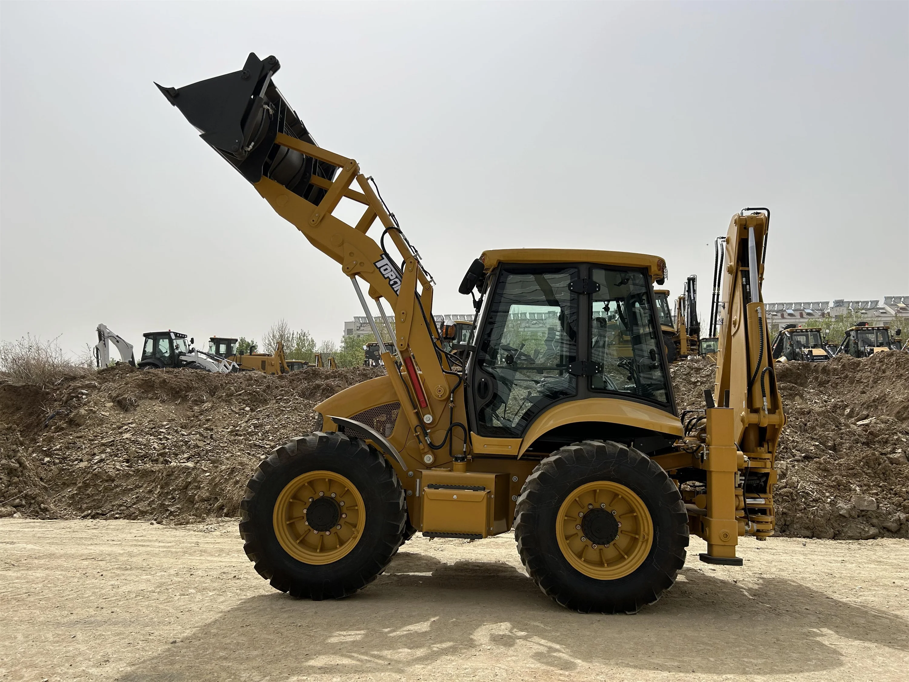 Tbl388h 4x4 Compact Tractor With Loader And Backhoe,Mini Loader With ...