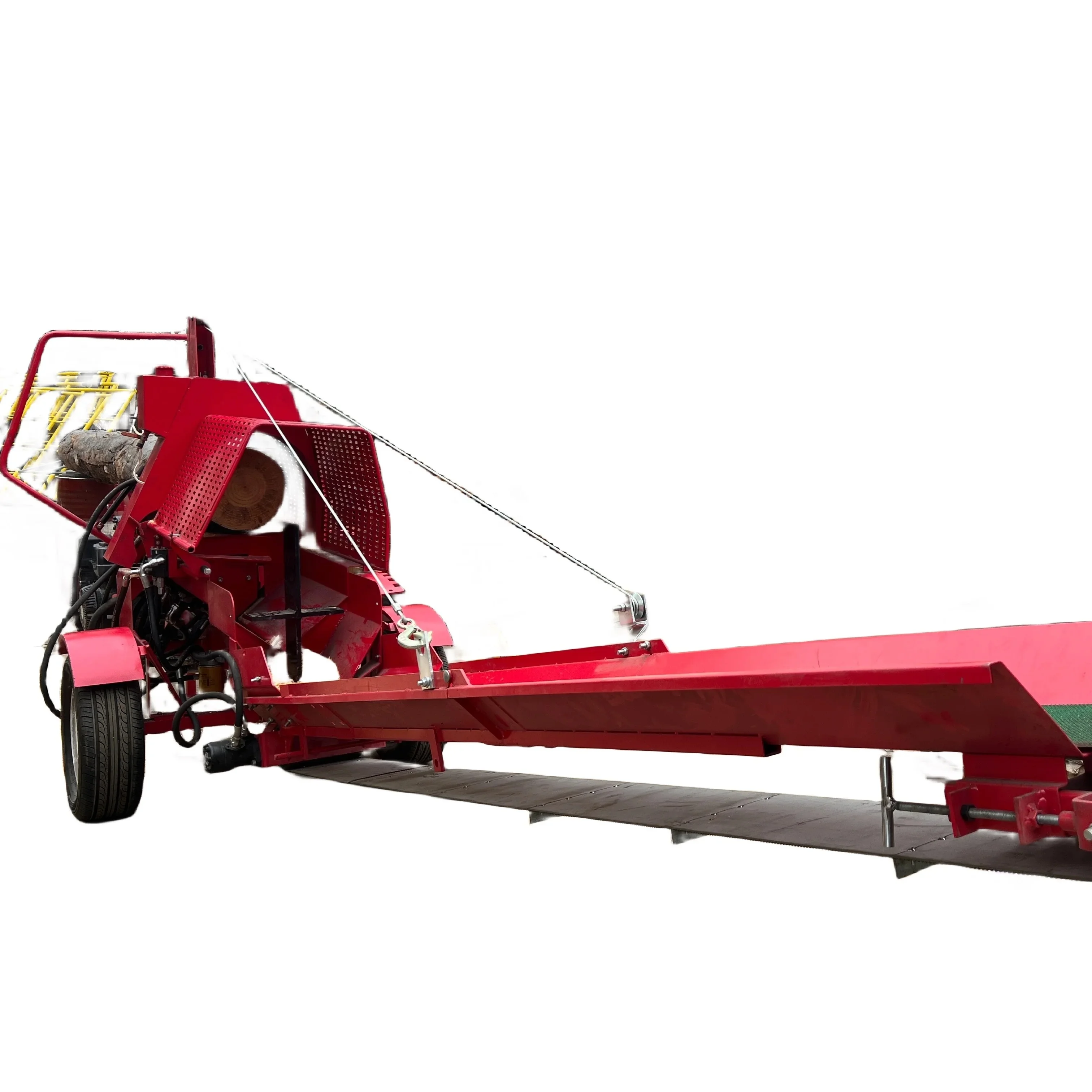 20 Ton Automatic Firewood Processor / Wood Processor With Track - Buy ...