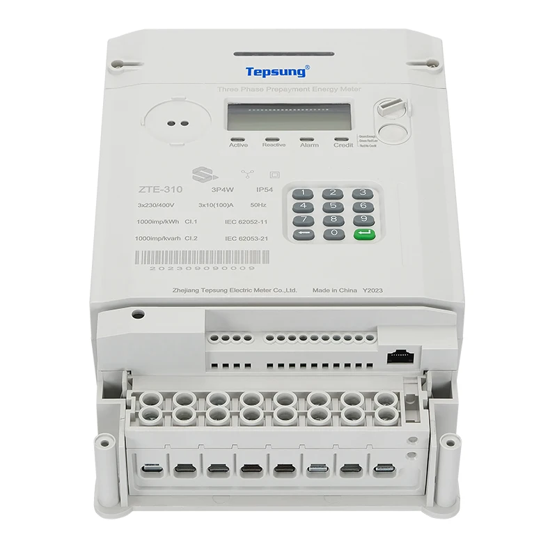 Sts Three Phase Four Wire Smart Prepayment Electronic Energy Meter ...