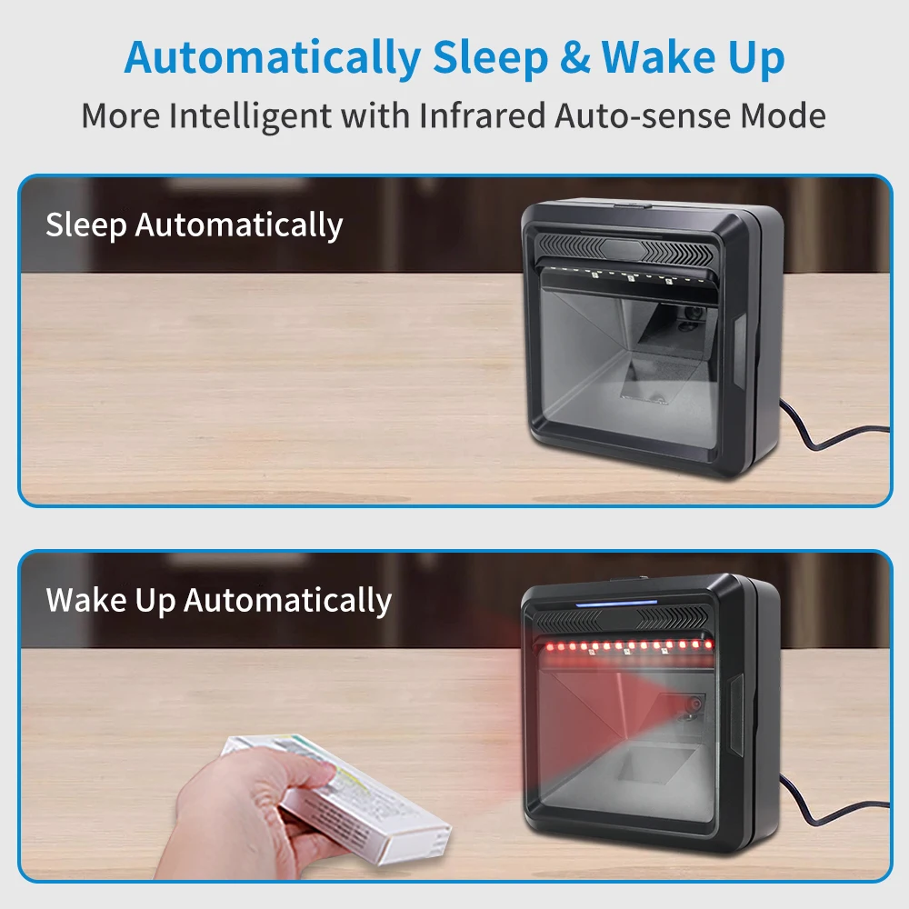 High Quality 2D Desktop Qr Code Tablet Barcode Scanner Supermarkets ...