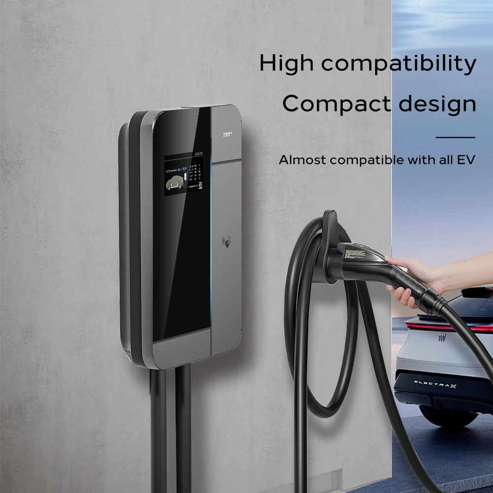 Electric Vehicle Charging Station 11kw 22kw Three-phase Electric ...