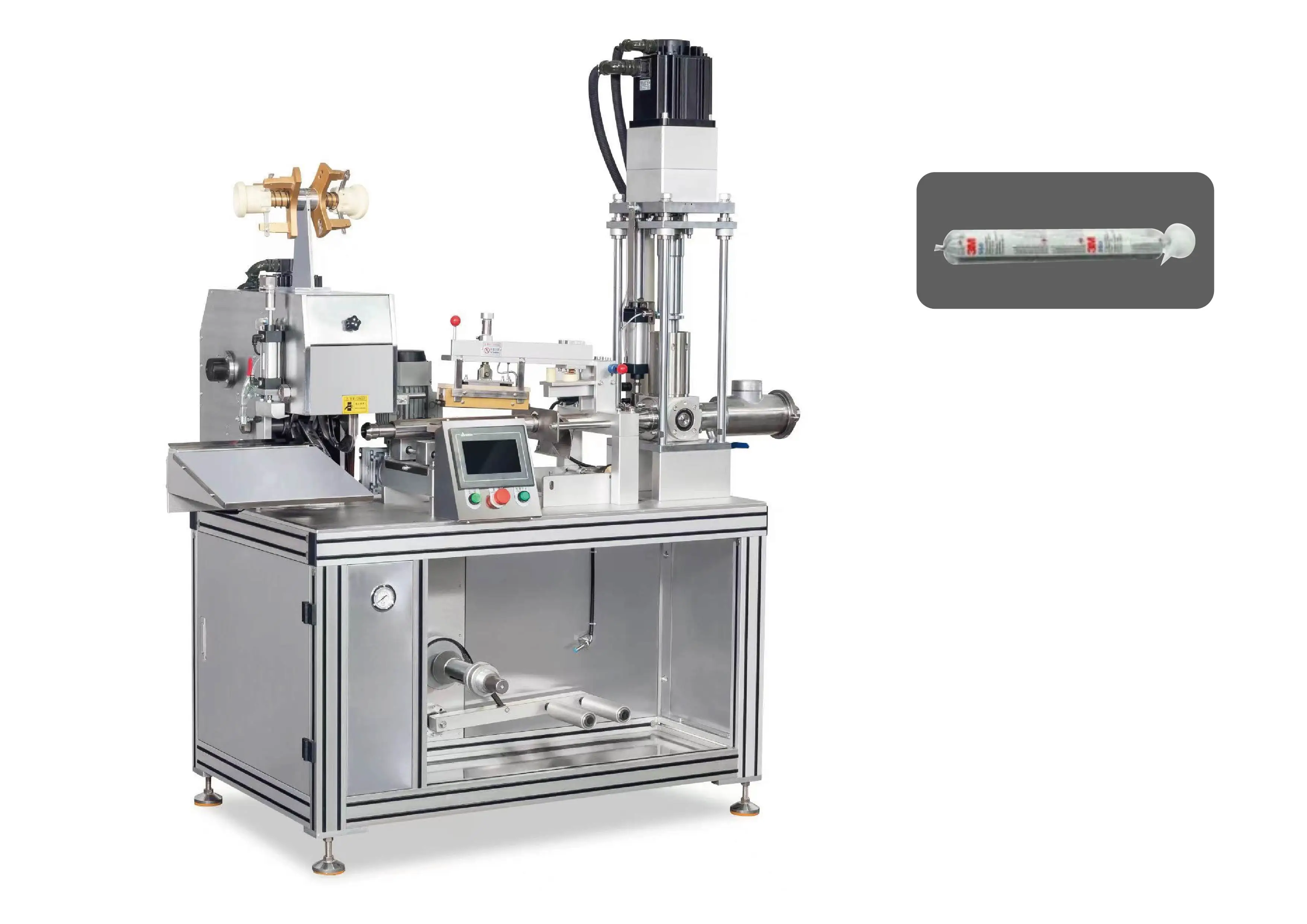 Filling Machine Butane Gas Cartridge Waterproof Glue Cartridge Filling ...