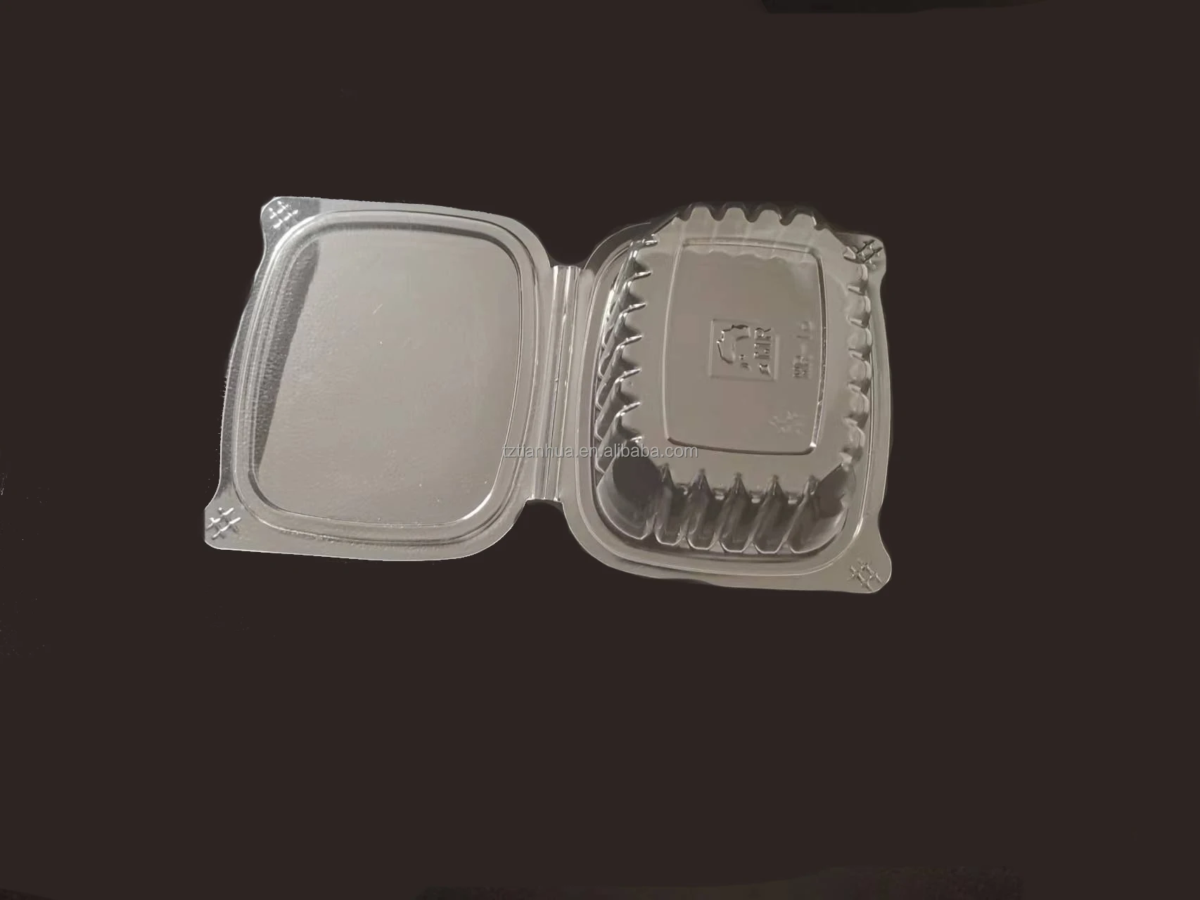 16oz Pet Plastic Hinged Deli Container - Buy 16oz Plastic Container ...