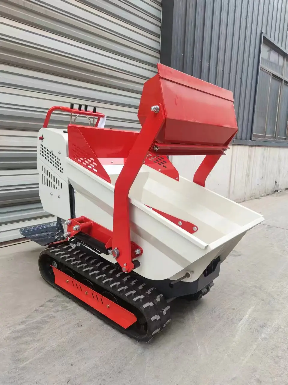 Tide CE EPA 500kg Small Dumper Gasoline Motor Powered Mini Wheelbarrow ...