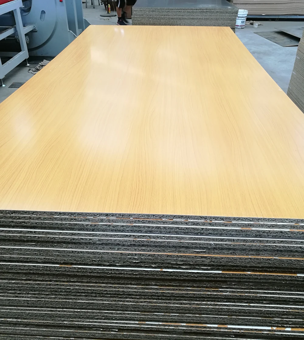 Moisture Proof HMR Melamine Particle Board for Furniture