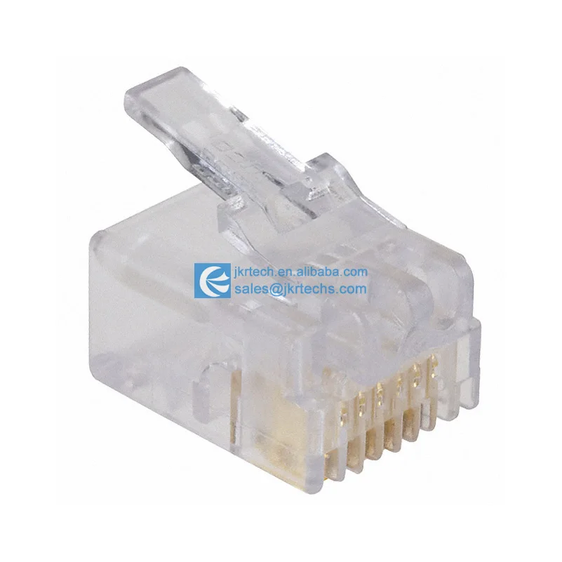 Original Pcb Connectors 5-555236-2 Plug Modular Connector 6p6c Rj11 ...
