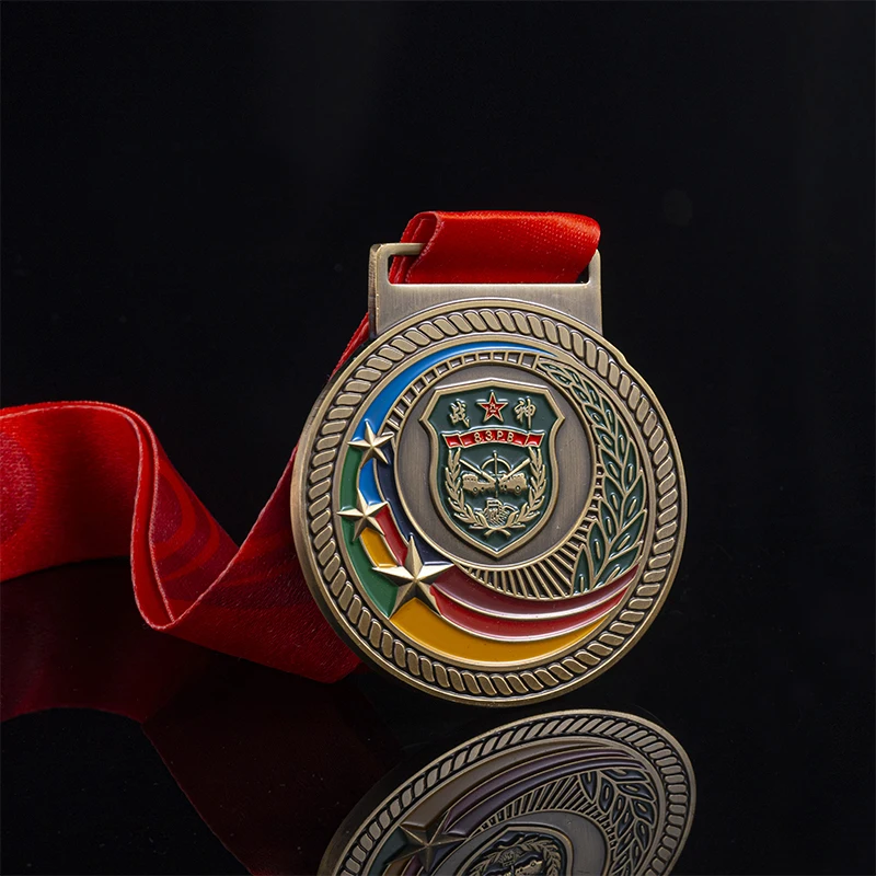 Wholesale Custom Metal Medals and Trophies Custom Logo Zinc Alloy Race ...