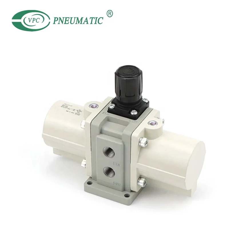 VPC Pneumatic SMC Type VBA10A-02 Air Pressure Booster Regulator