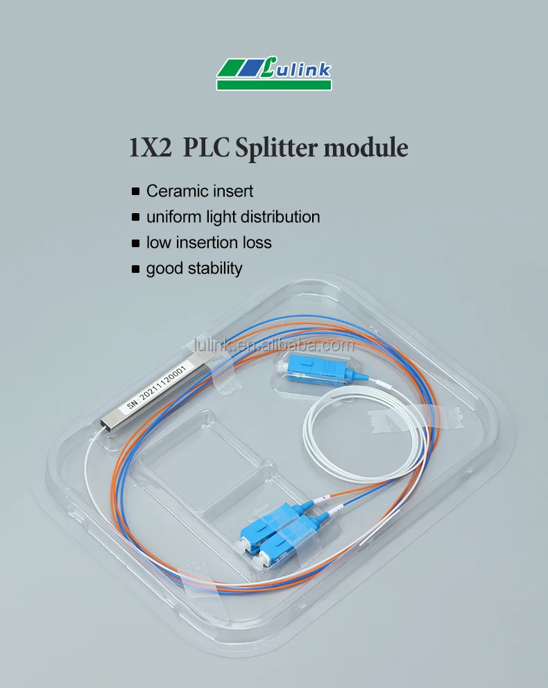 Sc/pc Splitter Plc Splitter 1x2 Splitter Plc Modules - Buy Plc optic ...