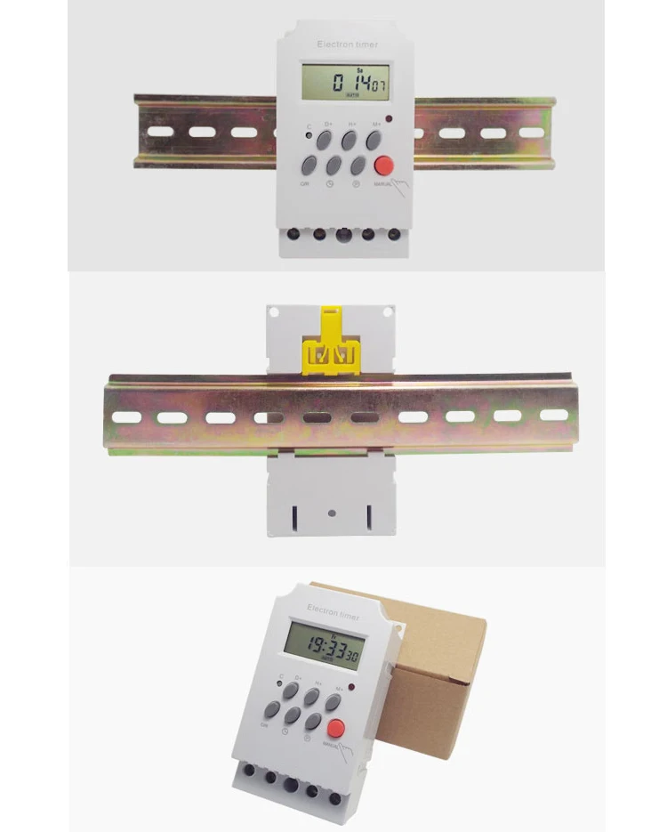 Timebest 12V Digital LCD Mini Timer - Save Energy Effortlessly