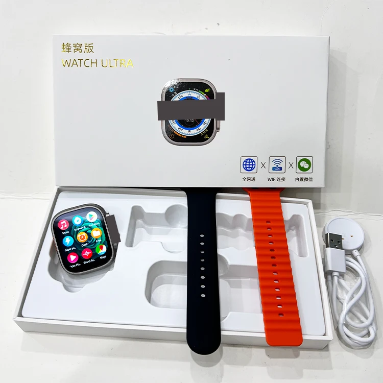2023 New 4g Smart Watch Dw88 Dw89 Rear Camera Wifi Gps Inserted Sim ...
