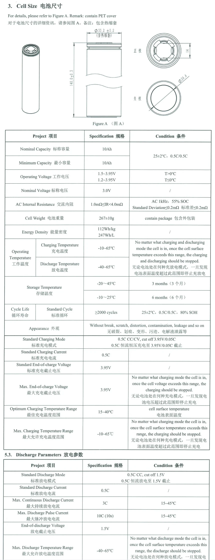 SIB Sodium Ion Battery 3.0V 10Ah for EVs & Solar Energy Storage ...