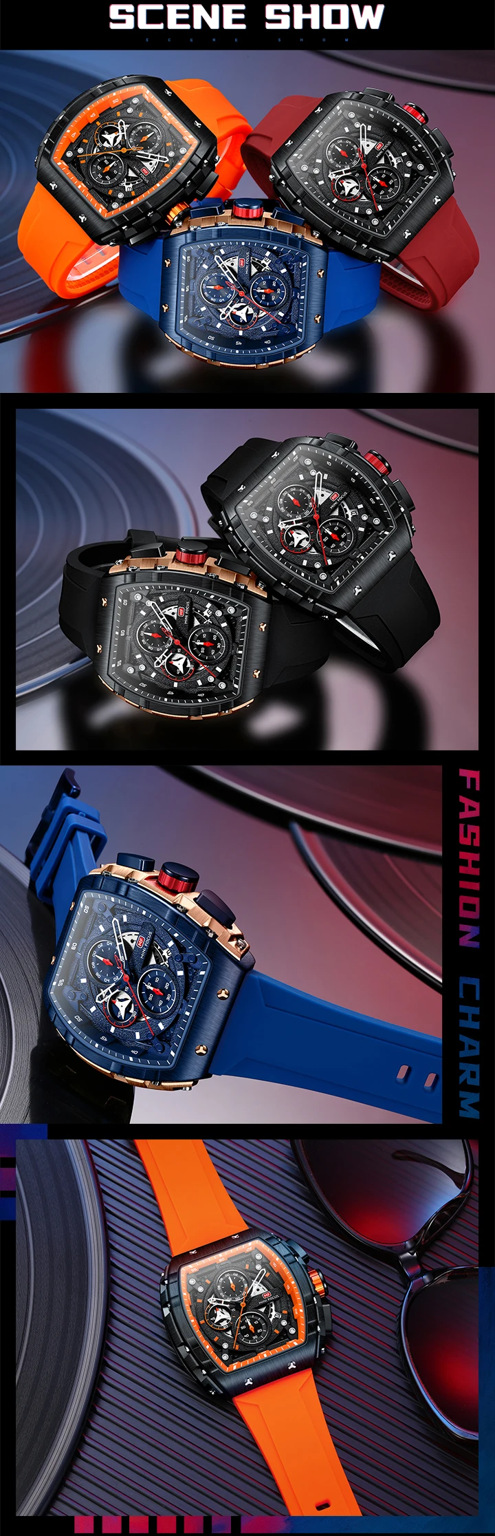 MINI FOCUS Watch 0399 - High Quality Men's Quartz Watches