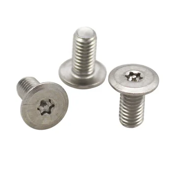 Flat Head T20 Torx With Pin Security Machine Screw - Buy Torx Security ...