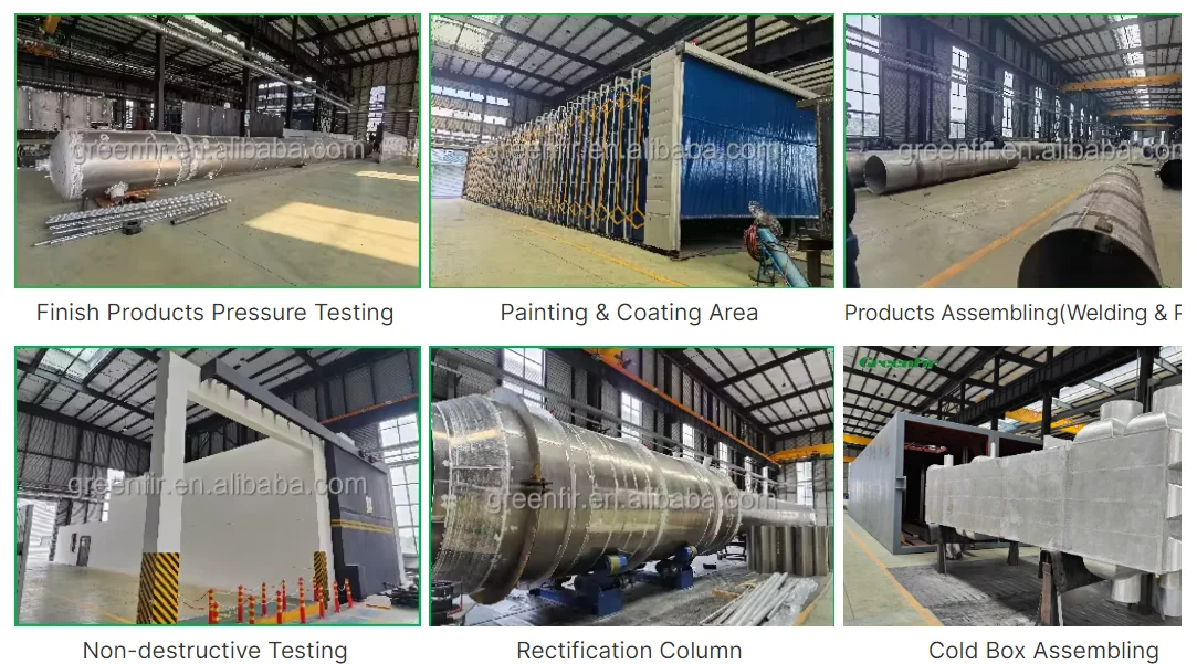 Asu Air Gas Separation Plant - Efficient Oxygen & Nitrogen Production