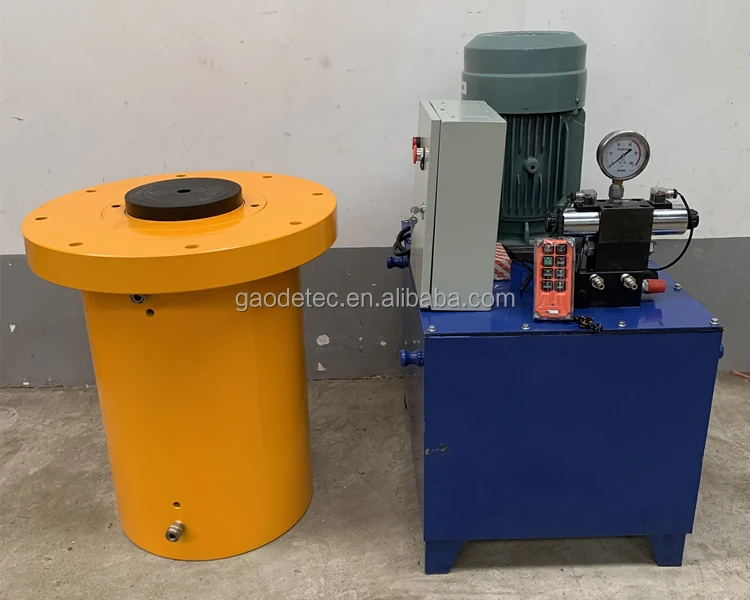 Flange Hydraulic Jack with Oil Rebound & Overflow for Lifting—Strong ...