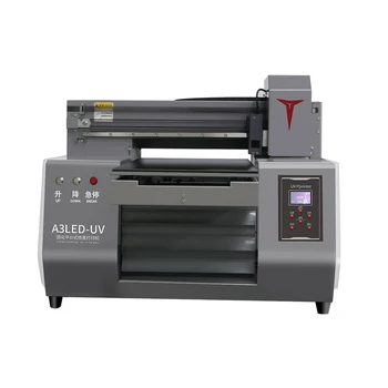 Auto A3 Uv Printer Flatbed Bottle Printer A3 Size Printing Machine ...