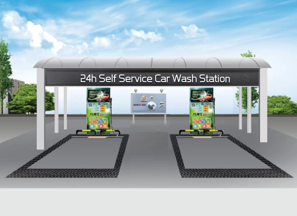 Risense PQ-109 Self Service Car Wash Booth - Efficient & Durable