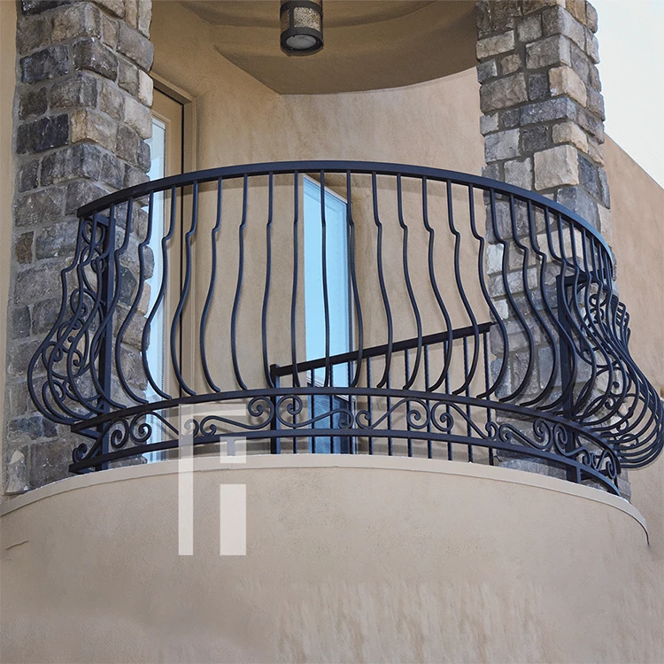 Custom Wrought Iron Balcony Railings - Durable & Stylish