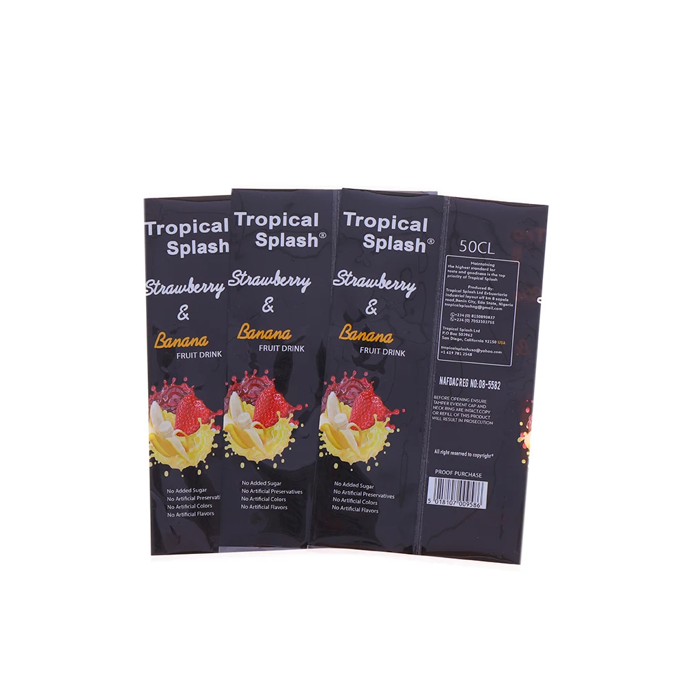 Sticker Food Label Soft Beverage Heated Shrink Wrap Bottle Label Pet ...