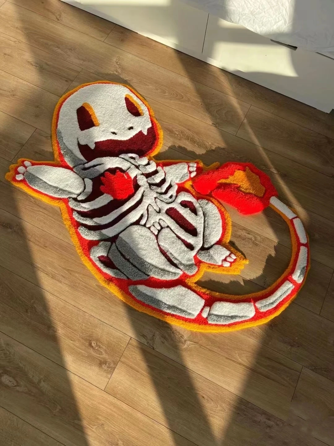 Custom Under Table Handmade Tufted Rugs Cartoon Angle Figure Rug And ...