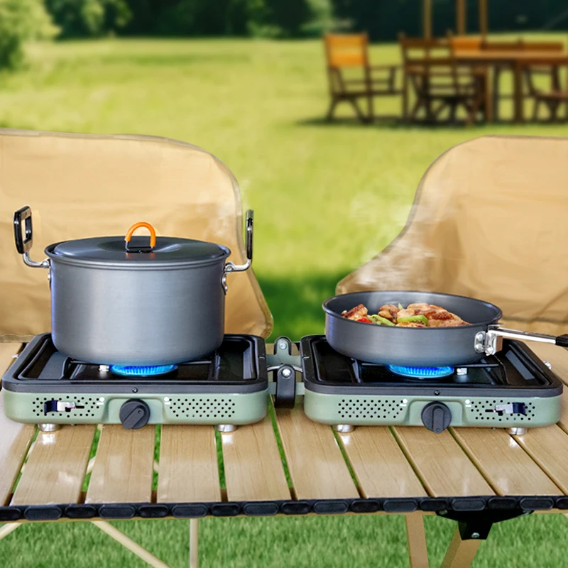 Outdoor Camping Stove - Foldable Gas Stove 2025 CE Certified