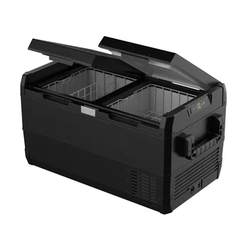 Double Door Temperature Control Compressor Cooler Box 95l Portable ...