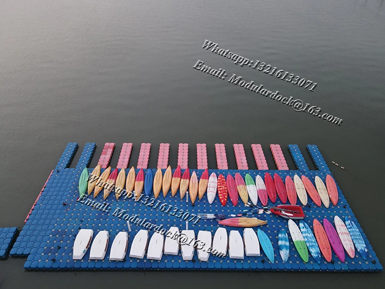 Floating Dry Dock - Modular Brick System for Boat Protection