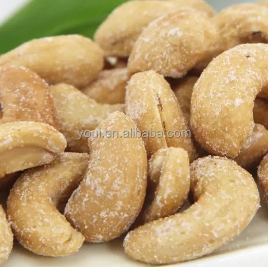 Halal Certified Bbq Flavor Roasted Cashew Nuts Snack Food - Buy Healthy ...