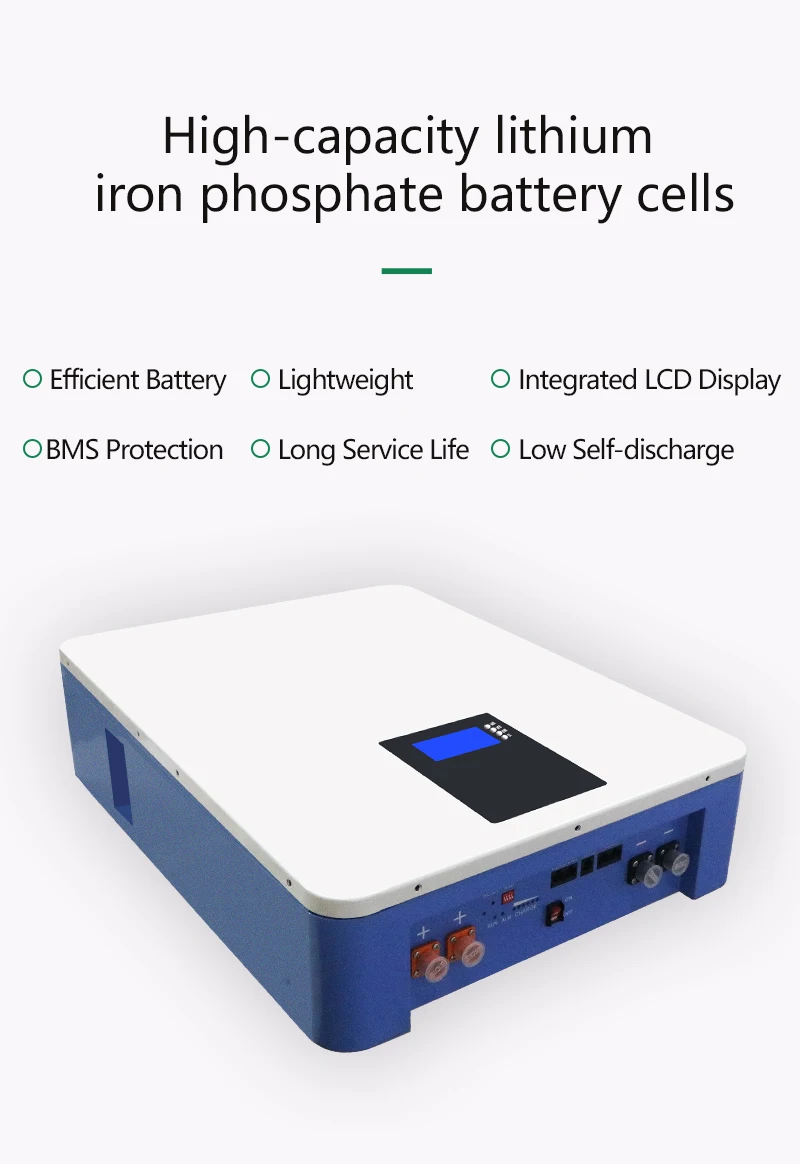 Household Energy Storage Battery 48v100ah Lifepo4 Battery Solar Energy ...