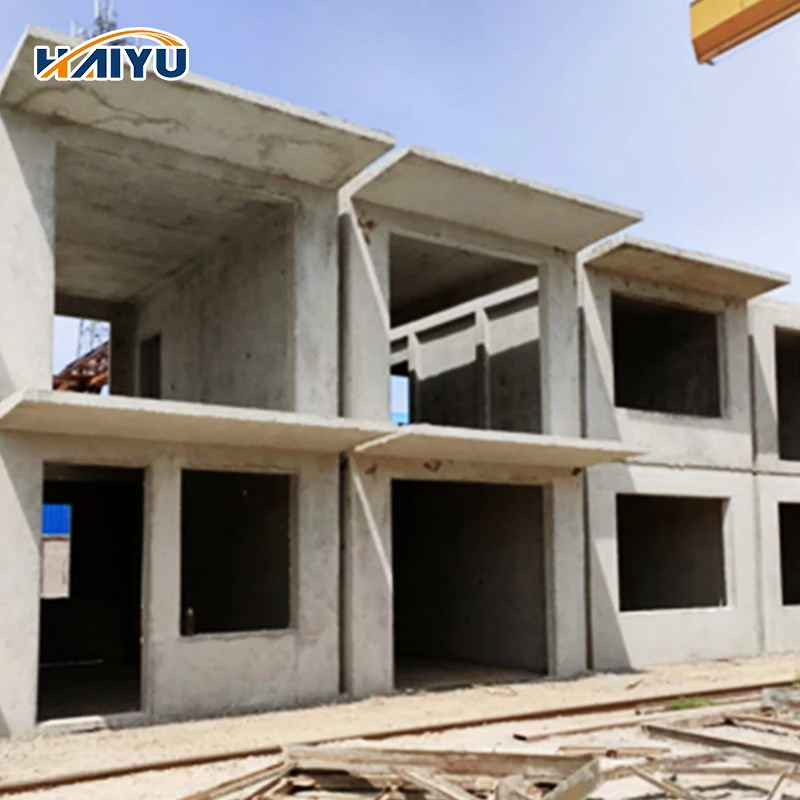 New Prefabricated Concrete Houses Mold Concrete House Making Machines ...