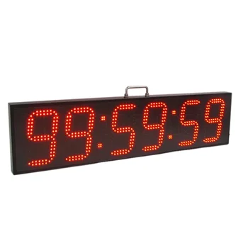 Hot Sale 8 Inch 6 Digits Large Double-sided Led Countdown Timer Clock ...