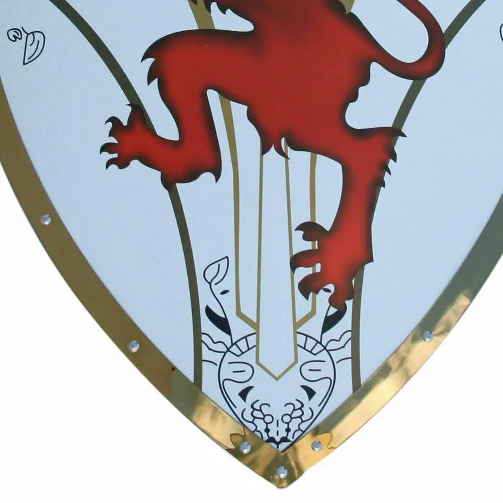 Medieval Richard English Knight Crusader Warrior The Lionheart Shield ...