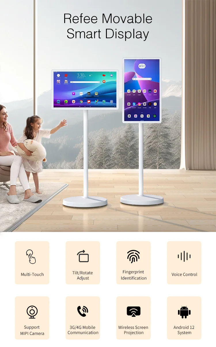 Smart 27 Inch Lg Stand By Me Incell Portable Touch Screen Monitor Full ...