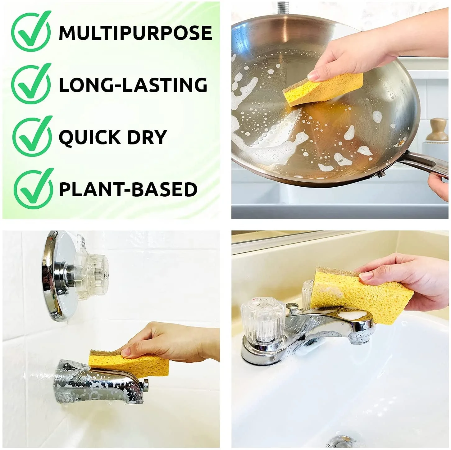 Custom-eco-friendly-cellulose-sponge-biodegradable-kitchen-dish-washing ...