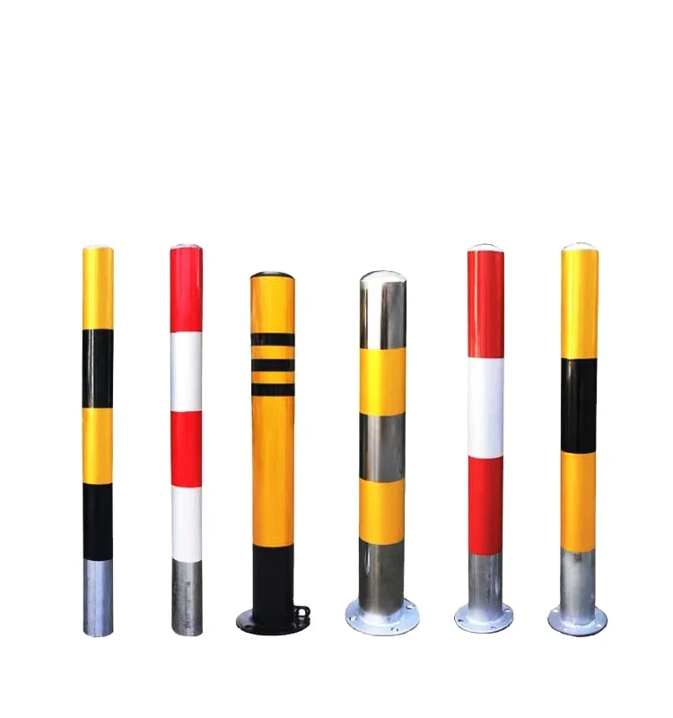 Fixed Column Steel Pipe Warning Column Isolation Pile No Parking Road Barrier Anti 