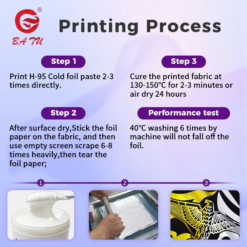 Wholesale Cold Foil Paste Screen Printing for Ink Water-Based ...