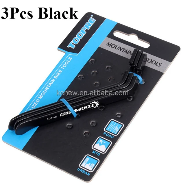 3pcs Cycling Tire Lever Pry Up Tool Mountain Bicycle Type Metal Pry Bar Stainless Steel Bike ...