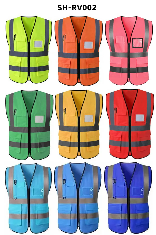 High Visibility Safety Vests - Reflective & Durable