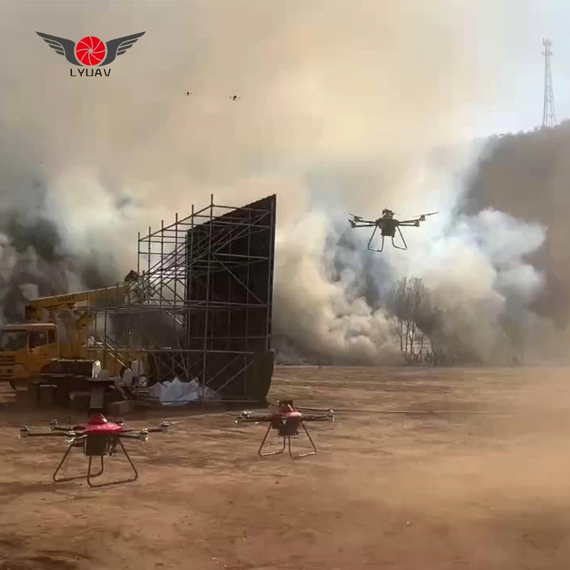 Forest Firefighting Uav 50kgfirefighting Drone Ly-f150 Heavy Duty ...