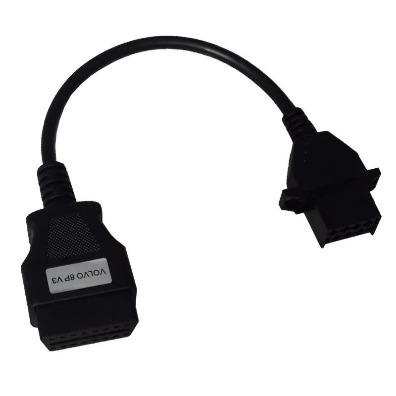 สายรถบรรทุกอัตโนมัติสำหรับ Volvo-8p 16พินถึง8พินสายเคเบิล Volvo 8พินอะ ...
