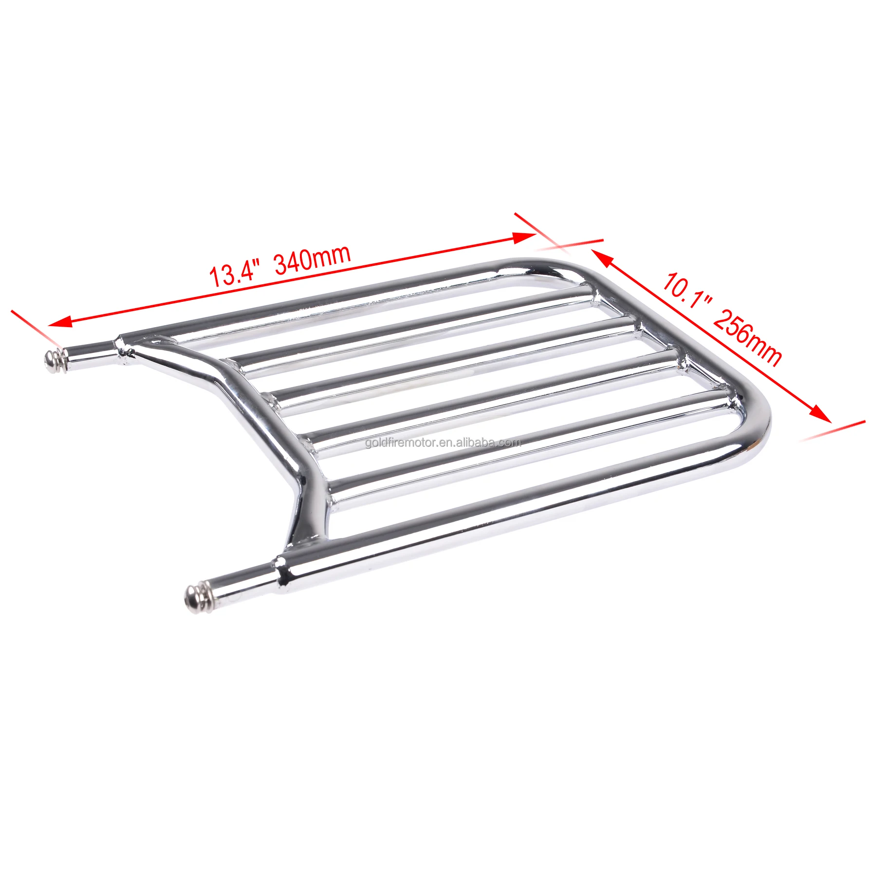 Goldfire Backrest Sissy Bar Luggage Rack Fits For Indian Chieftain ...