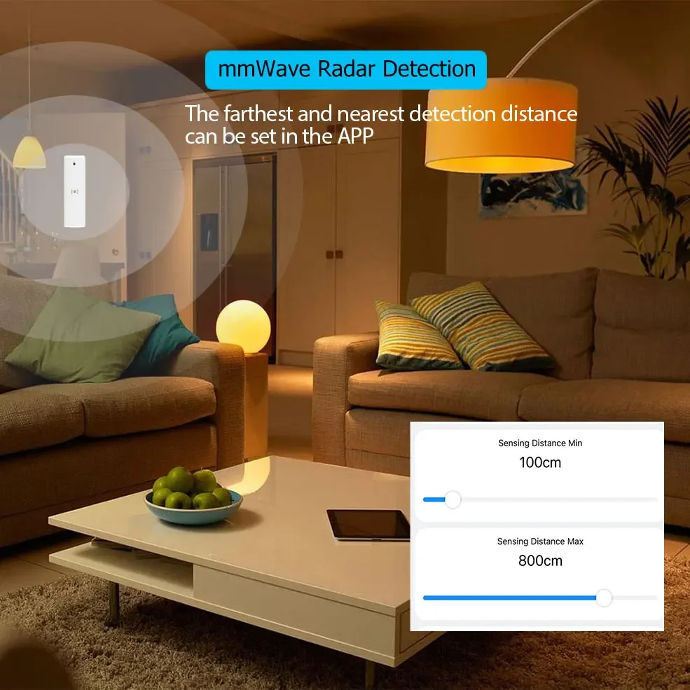 Smart Life Human Presence Detector - Mmwave Radar PIR Sensor
