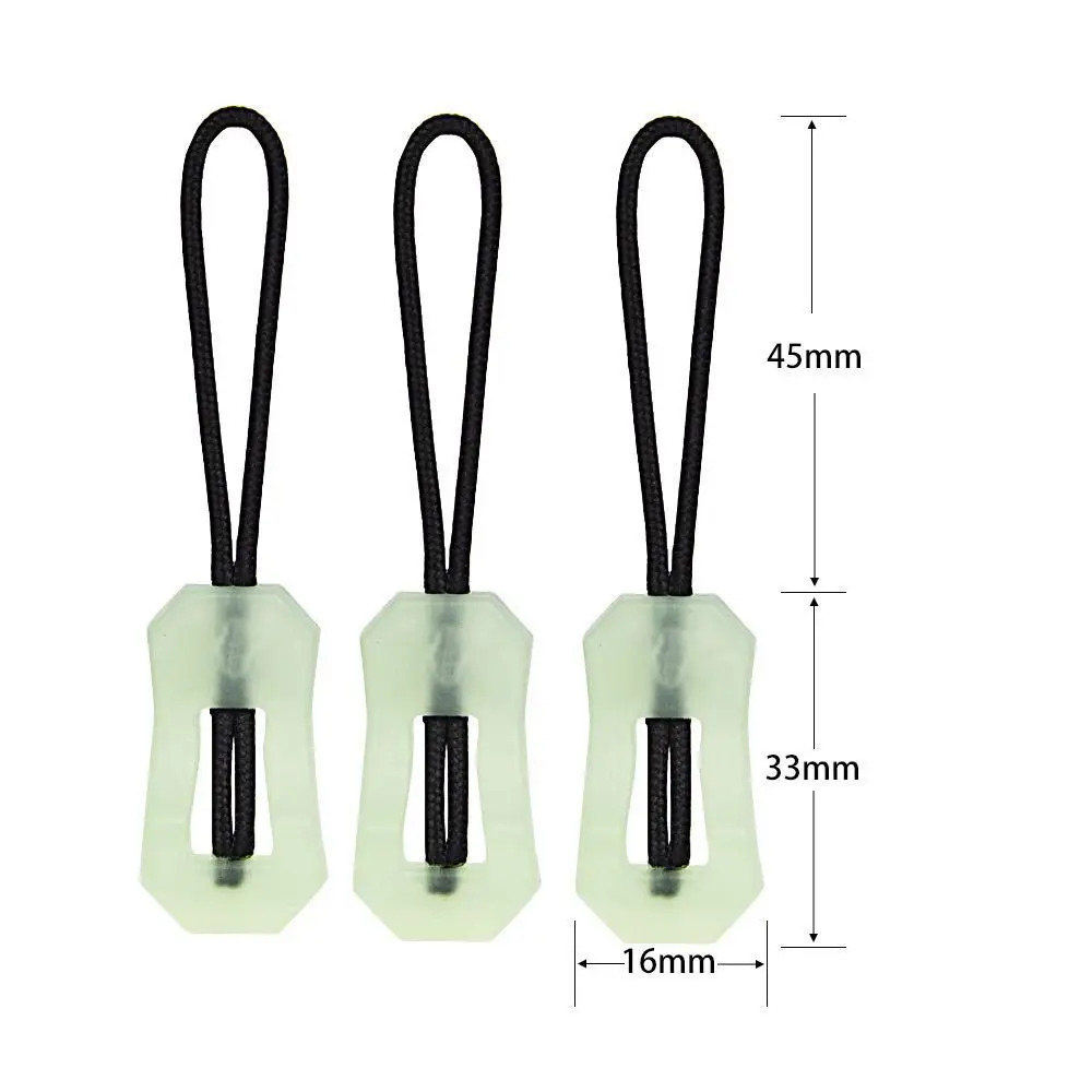 Custom Logo Luminous Zipper Puller For Clothes Backpack Wholesale ...