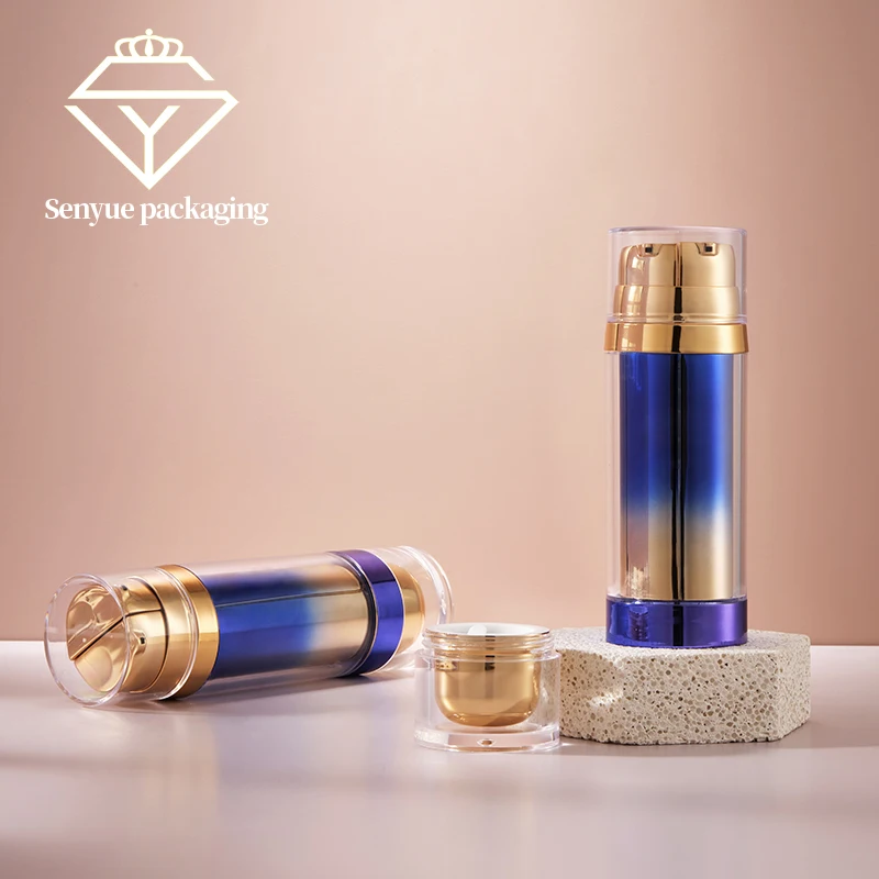 Multi Purpose Packaging Combination Gradient Color Lotion Bottle 20g ...