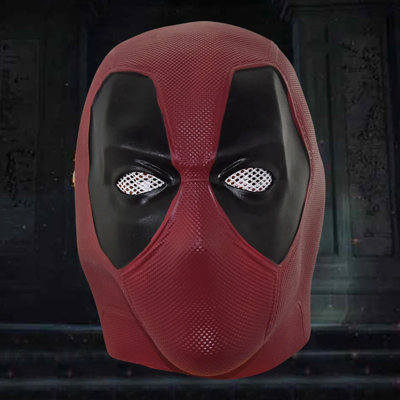 Latex Masks - Halloween Wade Wilson Mask & Superhero DP Helmet