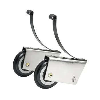 Aluminum Frame Cabinet Sliding Door Rollers Sliding Wheel Wardrobe ...